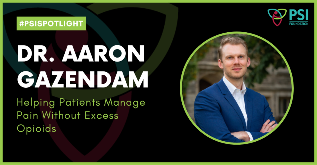 Twitter Card - PSI Spotlight - Dr. Aaron Gazendam - PSI Foundation